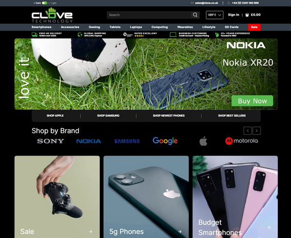 Announcing Our New Website! - Clove Technology