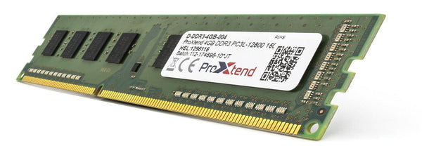 ProXtend 4GB DDR3 PC3L-12800 1600MHz - Clove Technology