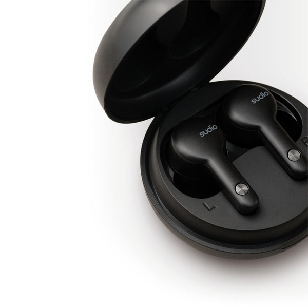 Sudio A2 - Bluetooth True Wireless Stereo (TWS) In-ear Earbuds in Blac ...