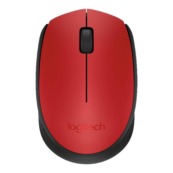 Logitech M171 Wireless Mouse Red - Clove Technology