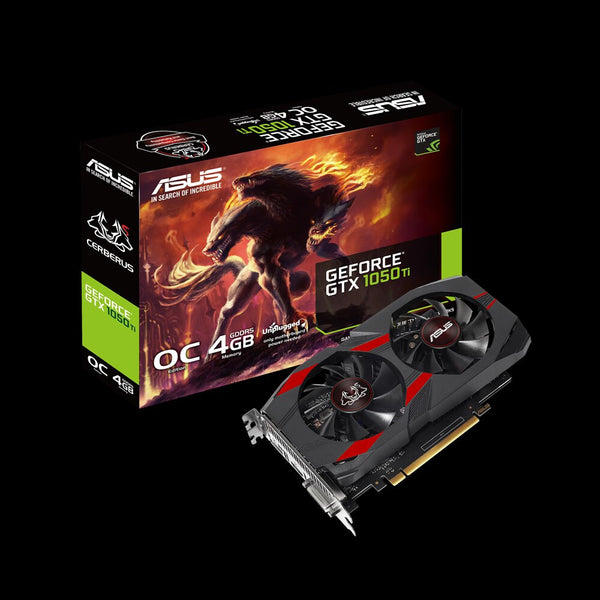ASUS Cerberus OC - NVIDIA 4 GB GDDR5 GeForce GTX 1050 Ti graphics card ...