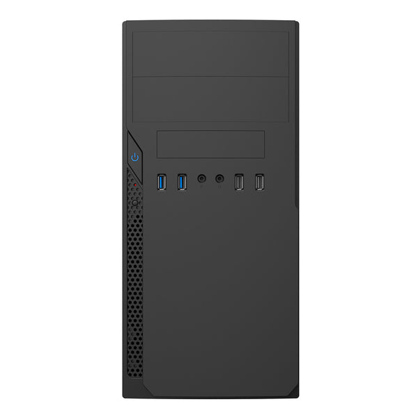 CiT CLASSIC MICRO - MicroATX Mid Tower Case in Black w/ 500W PSU ...